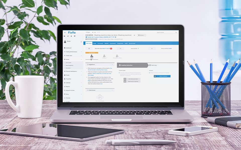 Repairs and Maintenance Management Software - Fixflo - Flat Living